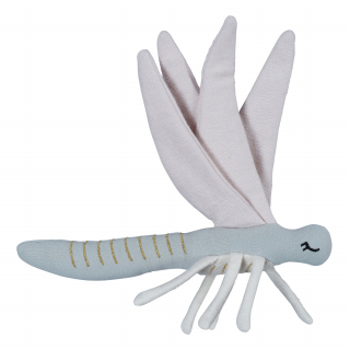DRAGONFLY - Organic Sensory Rattle with Crisp Wings