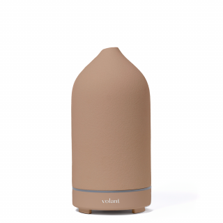 Handmade Stone Diffuser - Matt Cocoa Ceramic